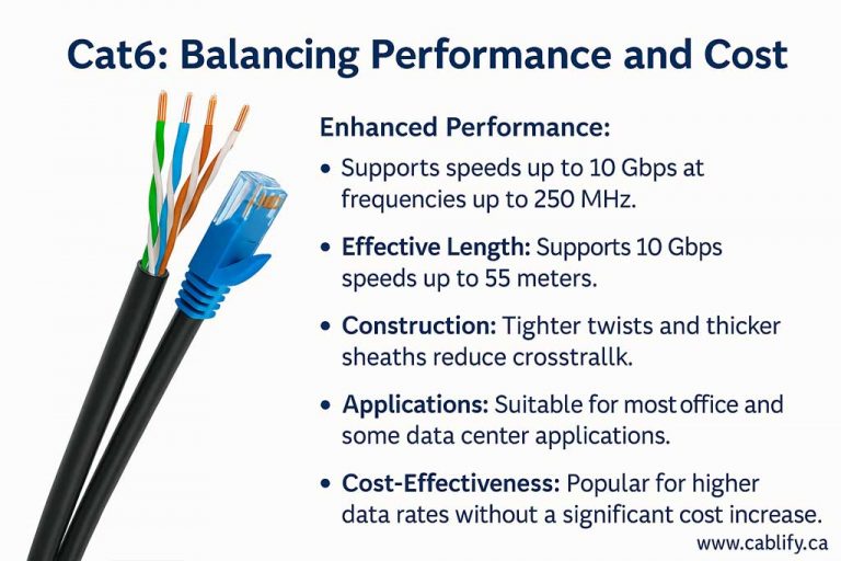 Speeds of Cat5e, Cat6, Cat6a, Cat7, and Cat8 Cables Compared - Cablify
