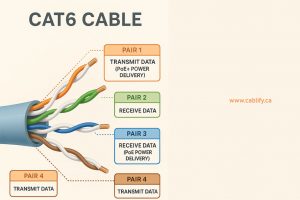 Cat6 Data Cable Colors: Pair Functions Explained - Cablify