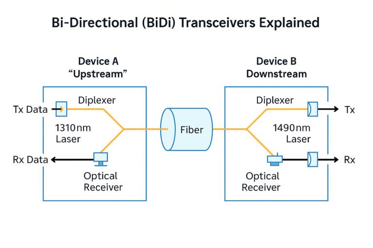 Bi-Directional (BiDi) Transceivers Explained - Cablify