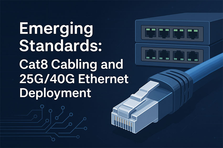 Emerging Standards: Cat8 Cabling and 25G/40G Ethernet Deployment - Cablify