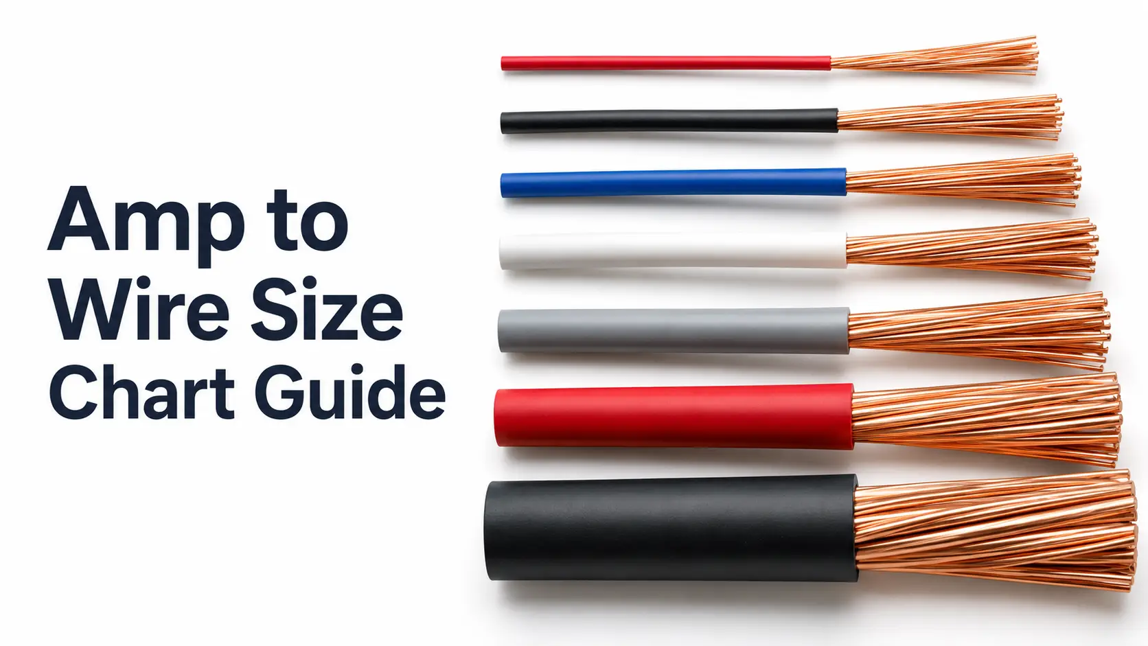 Amp to Wire Size Chart: Complete Guide for 12V, 120V & 240V (2026 ...